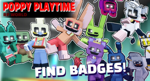 (MONSTER DOGDAY!) Poppy PlayTime RP-World! - Roblox