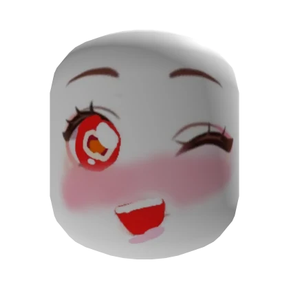 Anime Face w/ Blush | Roblox Item - Rolimon's