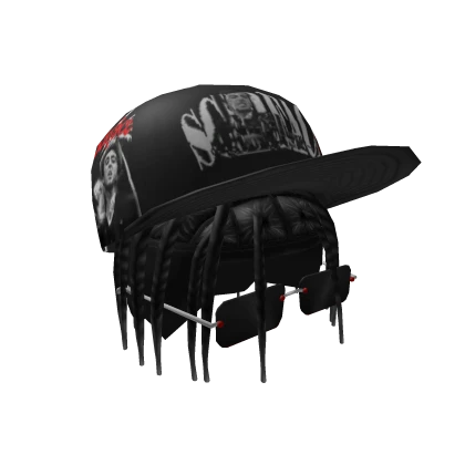 Black Braids With Silver VVS Glasses Scarface Hat | Roblox Item - Rolimon's