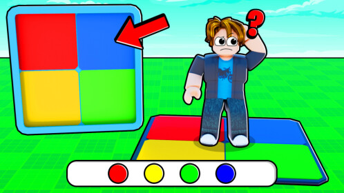 Color The Square Blocks! - Roblox