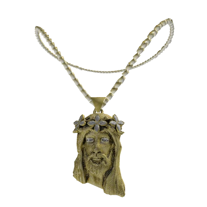 gold vvs jesus chain | Roblox Item - Rolimon's