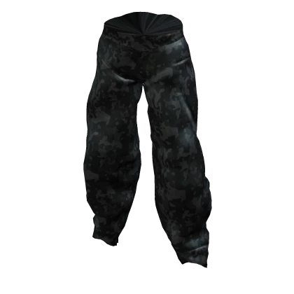 baggy black camo pants | Roblox Item - Rolimon's
