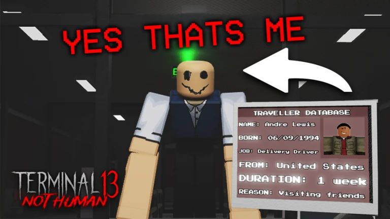Terminal 13: Não Humano | Jogue na Roblox