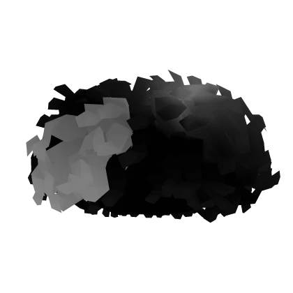 White Half Medium Curly Afro | Roblox Item - Rolimon's