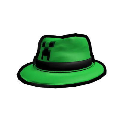 Creeper Fedora - Minecraft | Roblox Item - Rolimon's
