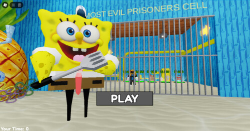 SQUAREPANTS BARRY'S PRISON RUN! (Obby) - Roblox