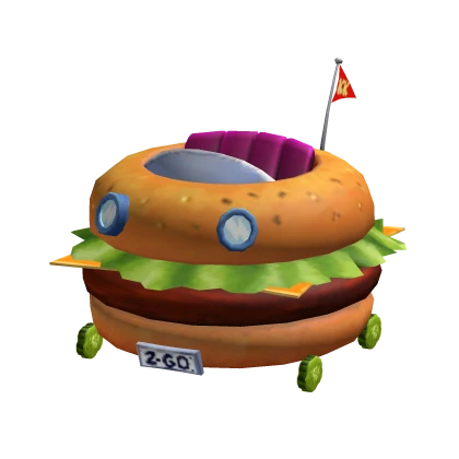 Sponge-Bob Freakbob Burger Car | Roblox Item - Rolimon's