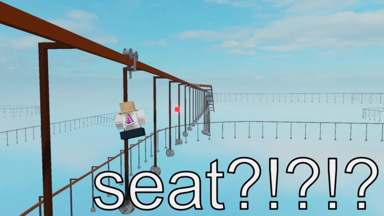 めちゃくちゃ長いモノレールゲーム [v0 8] Roblox