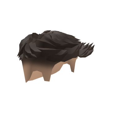 Swept Drop Fade Brązowe Włosy – Roblox