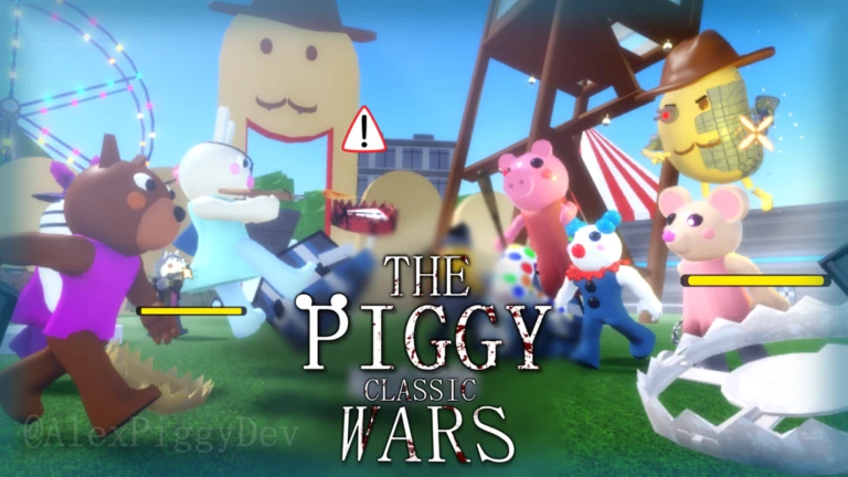 [ TRAPS!!] The Piggy Classic Battle - Roblox