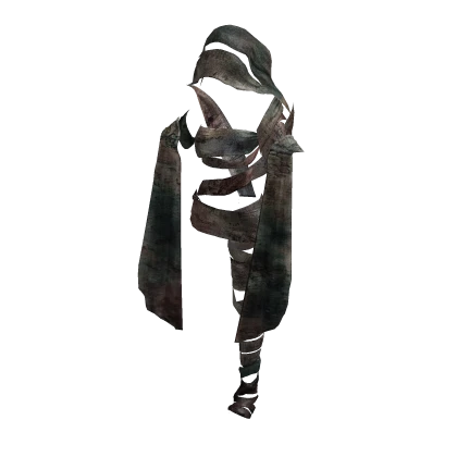 Cursed Mummy Style Ghost Wraps-Rusty Cloth | Roblox Item - Rolimon's