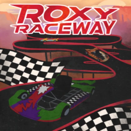 roxy race way poster