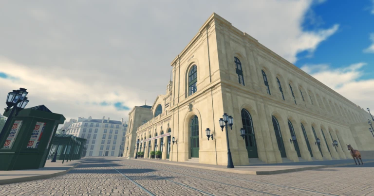 1895 Granville Paris Express Derailment Train Sim - Roblox