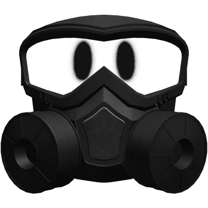 Glowing White Cyber Tech Gas Mask | Roblox Item - Rolimon's
