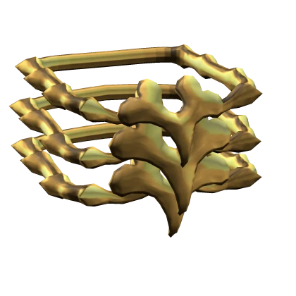Gold Rib Arm Bracelet (L) | Roblox Item - Rolimon's