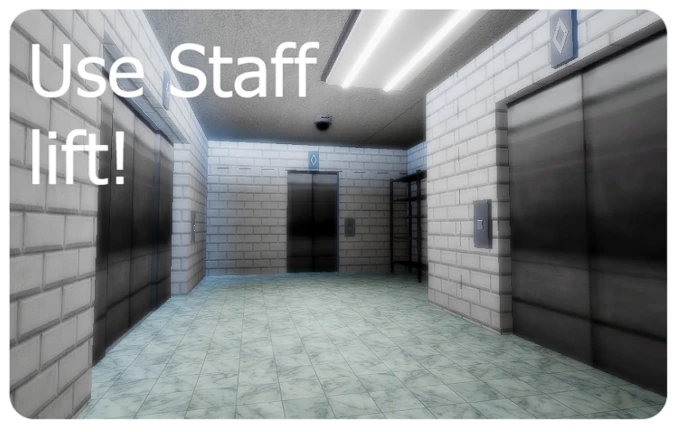 지하로 가는 엘리베이터 Roblox