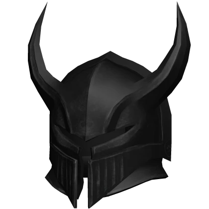 Black Medieval Knight Helmet | Roblox Item - Rolimon's