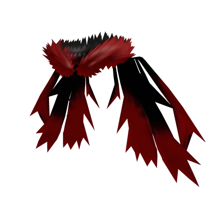 Red Ripped Villain Cape | Roblox Item - Rolimon's