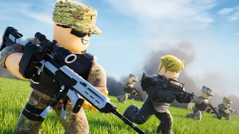 Base Battles Gun Shooting | เล่นบน Roblox