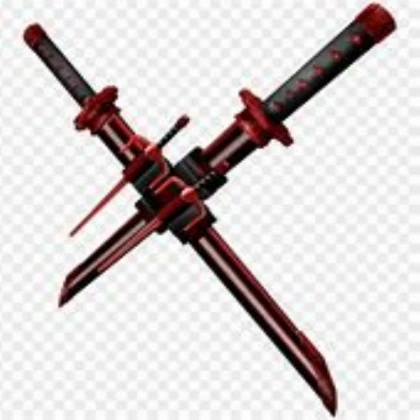 Red Ninja Swords
