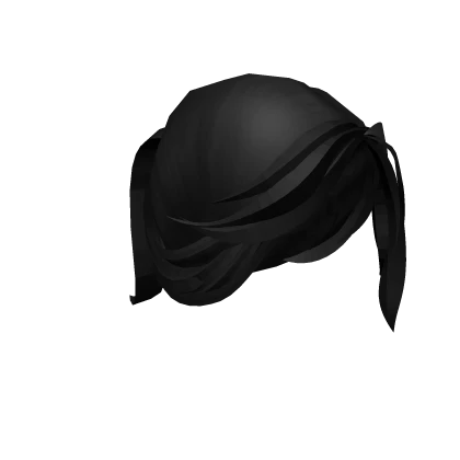 Laid Back Black Ponytail | Roblox Item - Rolimon's