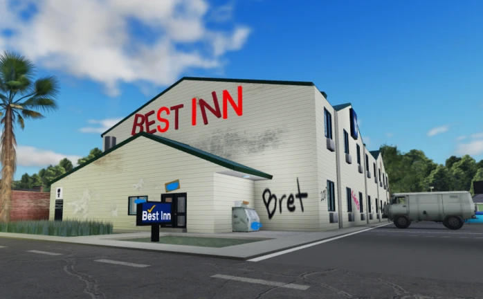 인류가 알고 있는 최악의 호텔에 묵으세요 - Roblox