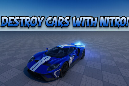 [GT] Destroy Cars with Nitro - Roblox