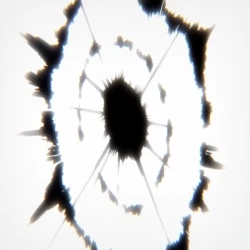 Black Flash Impact Frame 16