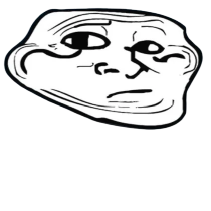 confused trollface