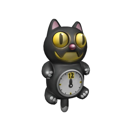 Vintage Cat Clock Backpack | Roblox Item - Rolimon's