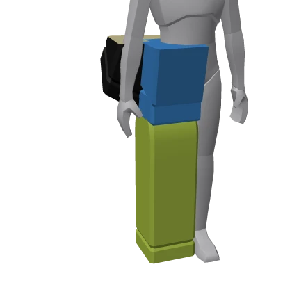 Noob Piggyback - Right Leg | Roblox Item - Rolimon's