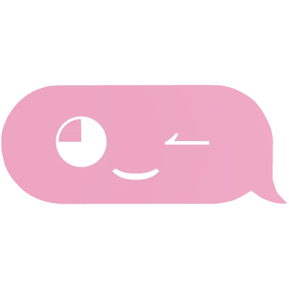 cute lenny face pink text bubble | Roblox Item - Rolimon's