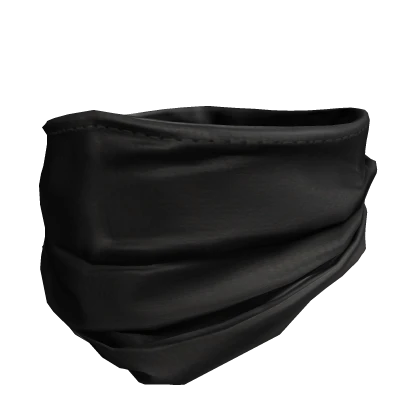 Black Combat Hooded Scarf | Roblox Item - Rolimon's
