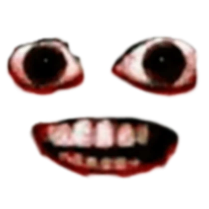 Weird Scary Face