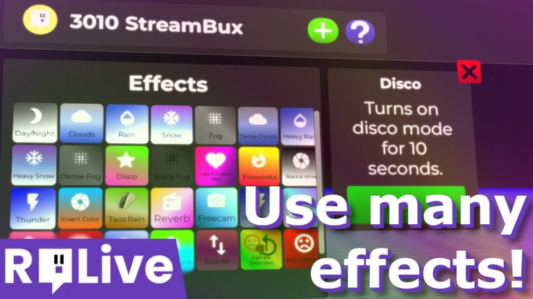 RoLive (라이브 스트림) - Roblox