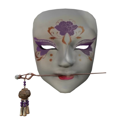 Hanfu Mask - Lantern Hairpin [Purple] | Roblox Item - Rolimon's