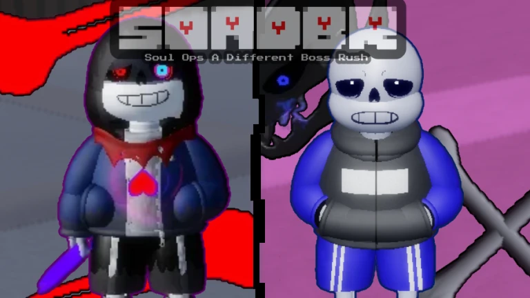 [REAPER SANS CHAR!] Soul Ops A Different Boss Rush - Roblox