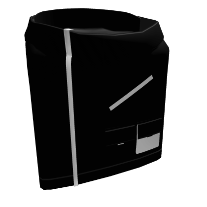 Chaqueta Techwear Negra - Roblox