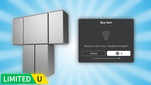 Obby sin cabeza de UGC - Roblox