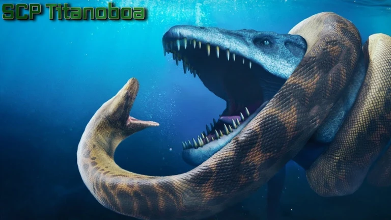 SCP Titanoboa - Roblox