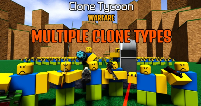 Clone Tycoon Warfare - Roblox