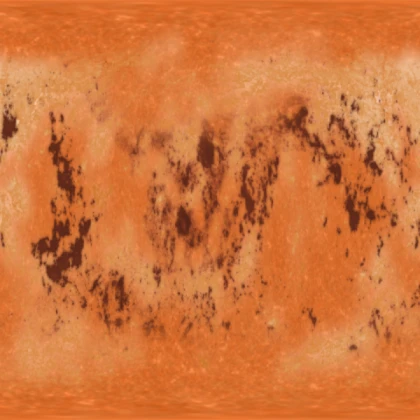 L type brown dwarf texture