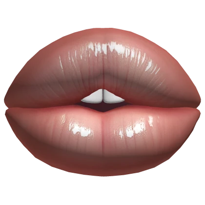 Beige Plump Round Lips | Roblox Item - Rolimon's