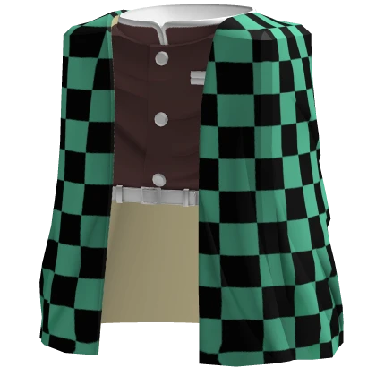 Kamado Haori Demon Accessory Slayer | Roblox Item - Rolimon's