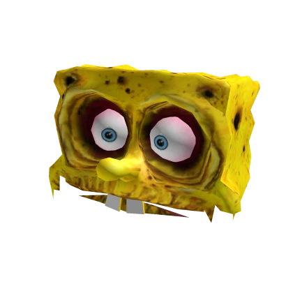 spongebob dry face