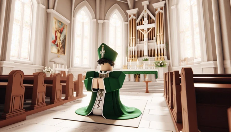 로블록시안 교회 - Roblox