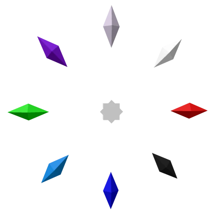Colorful back crystals | Roblox Item - Rolimon's