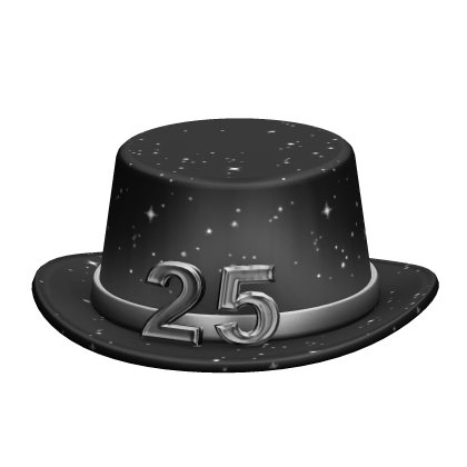 2025 New Years Top Hat Roblox