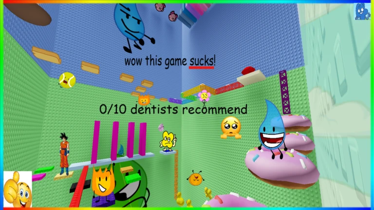 BFDI/BFB Tower! - Roblox