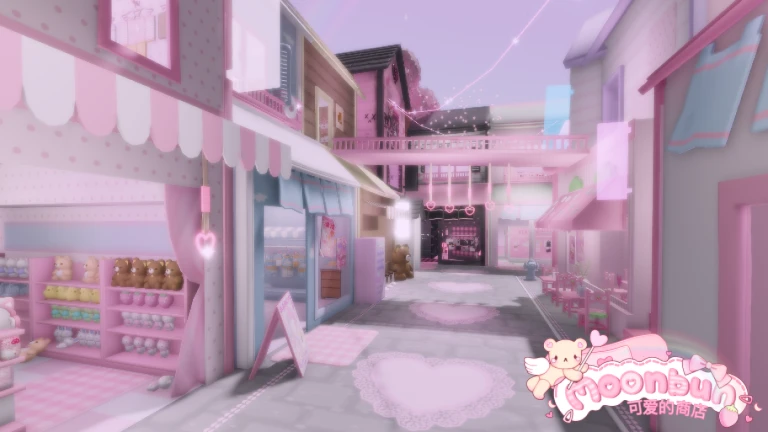 Centro Comercial Kawaii Outlet Moonbun - Roblox